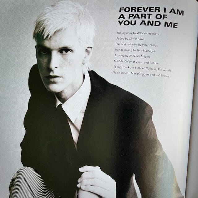 iD magazine N°. 206 - The inspiration issue. Curated by Raf Simons. Co ...